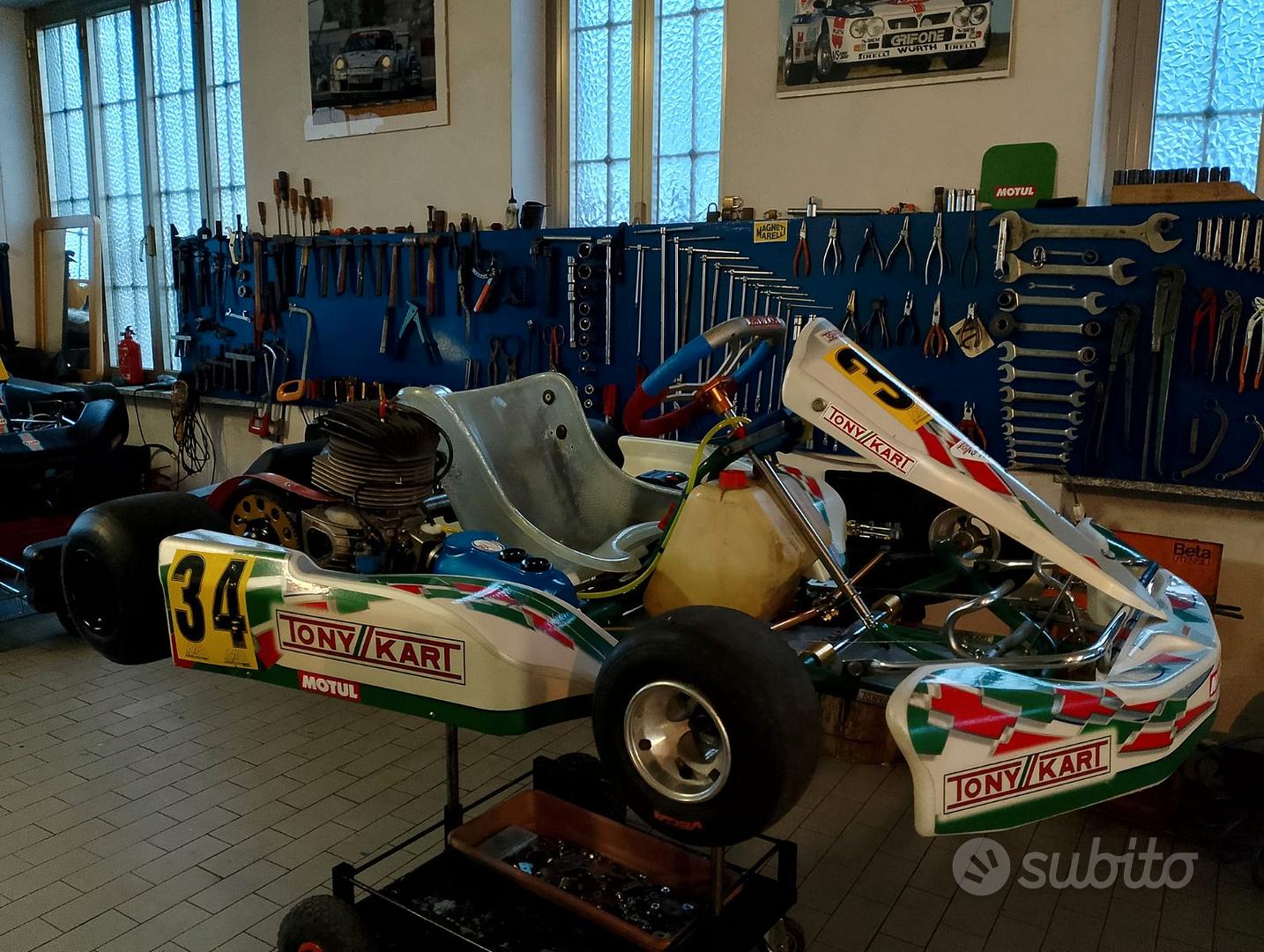 Go Kart Kali TM K2 D'epoca +TonyKart 125 iame 100 - Sports In vendita a ...