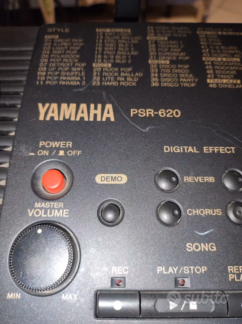 Tastiera Yamaha PSR 620 - Strumenti Musicali In vendita a Catania