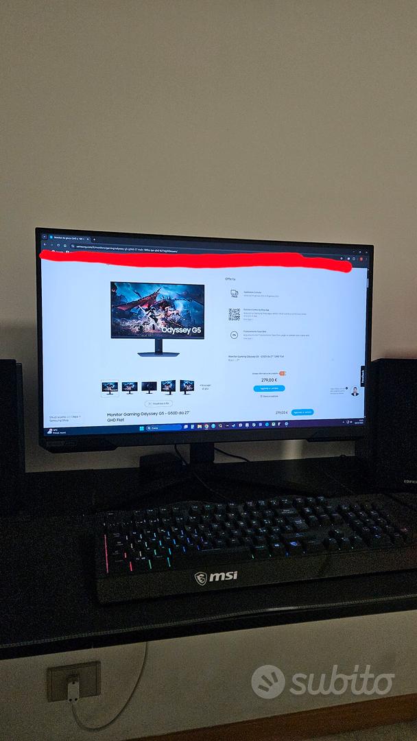 monitor samsung 165hertz - Informatica In vendita a Chieti