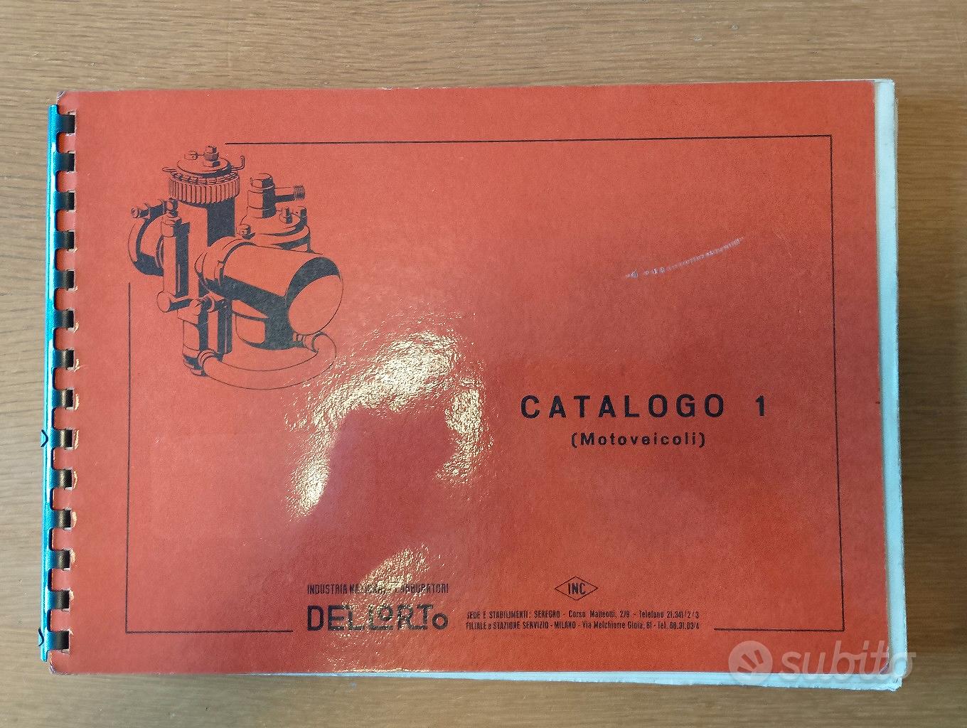 Carburatori dell' Orto Catalogo anno 1950-1968 - Accessori Moto In vendita a Como