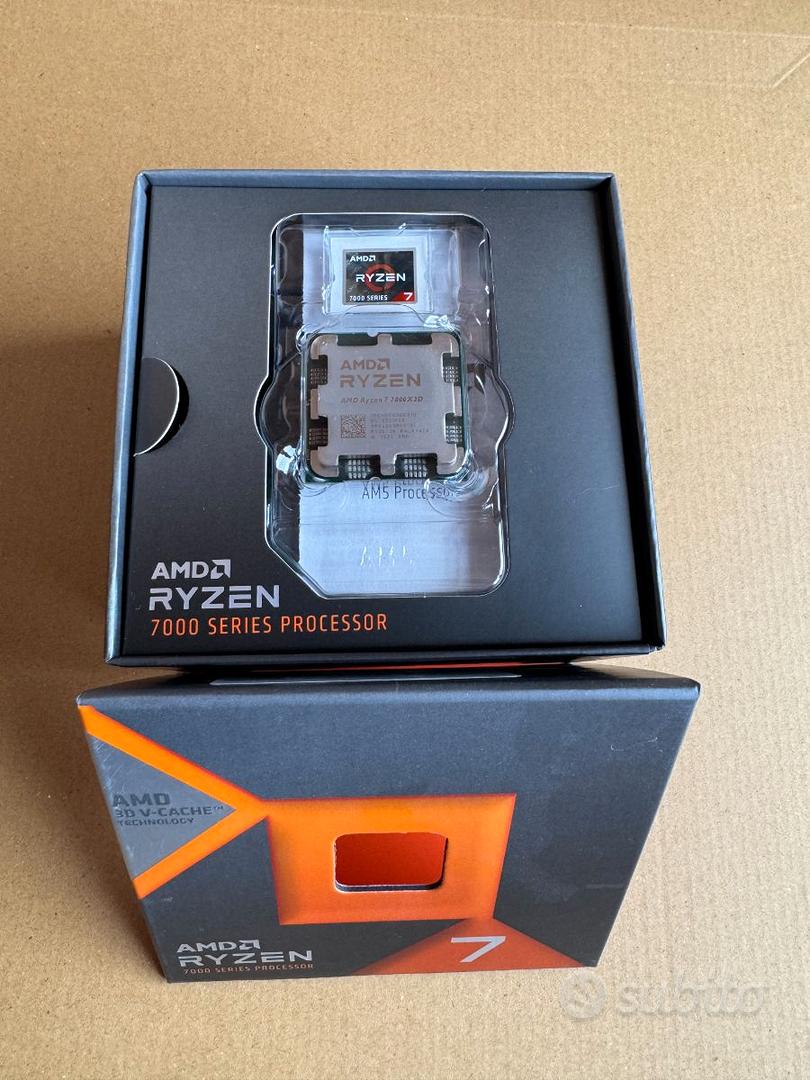 AMD Ryzen 7 7800X3D Box – Perfetto per Gaming - Informatica In vendita ...