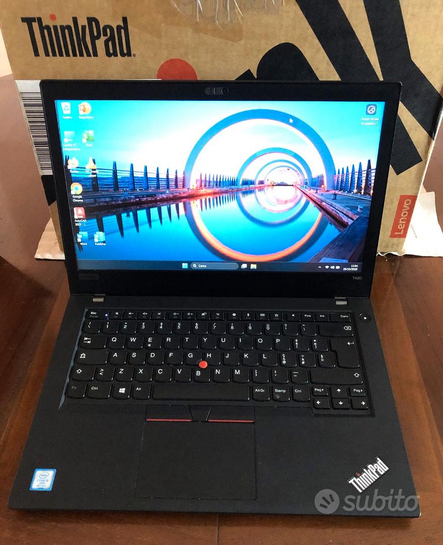 ThinkPad T480 - i5 / 8GB / 256GB SSD - Touchscreen - Informatica In ...