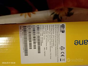 MODEM ZTE-ZXHN H5745 WIFI 7 FIBRA FTTH/FTTC NUOVO - Informatica In ...