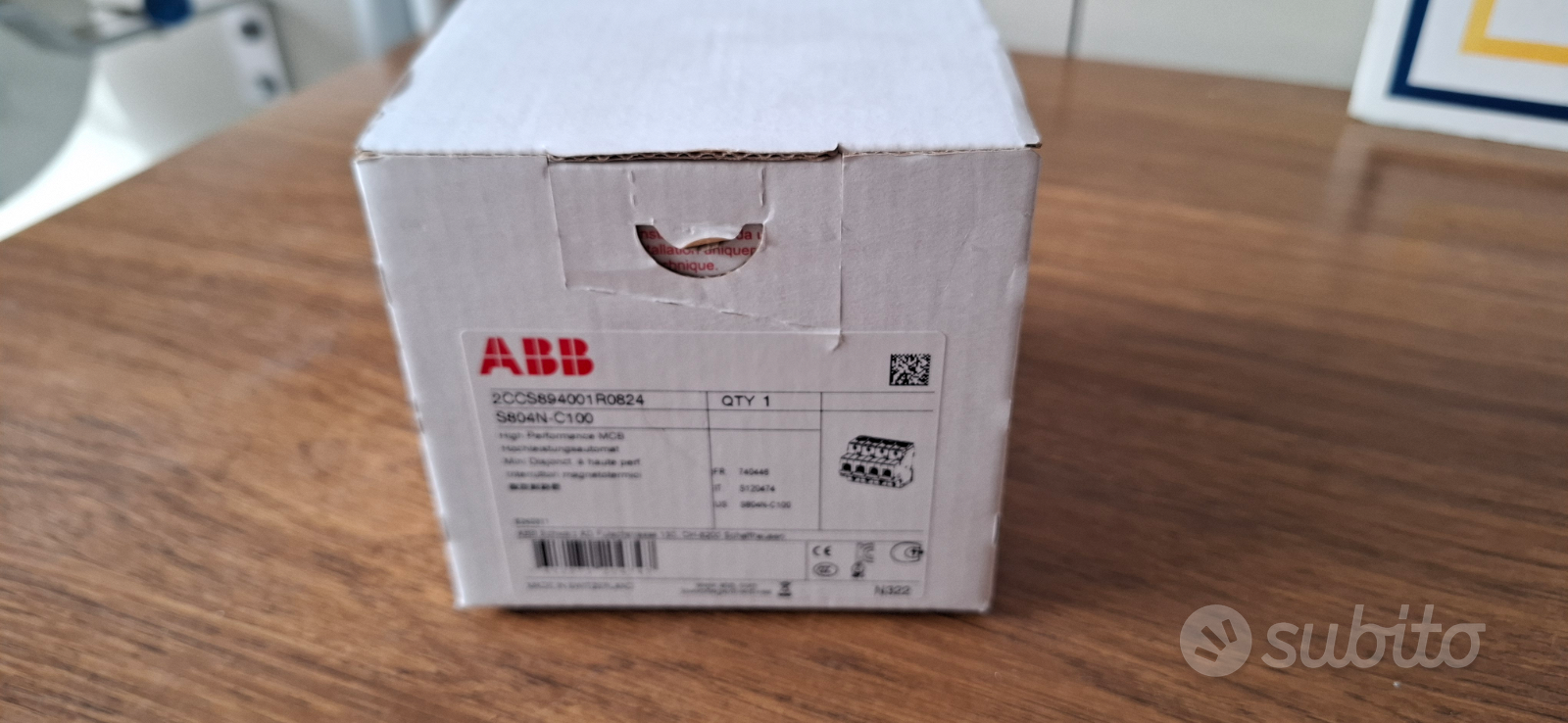 Abb 2ccs894001ro824 abb s804n-c100 - Altri In vendita a Novara