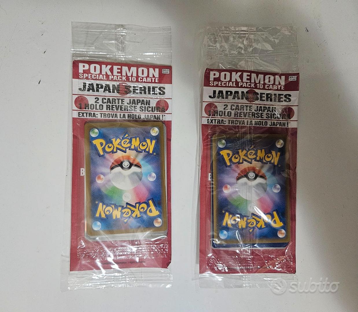 Pokémon Special Pack - 10 Carte - Japan Series - Collezionismo In ...
