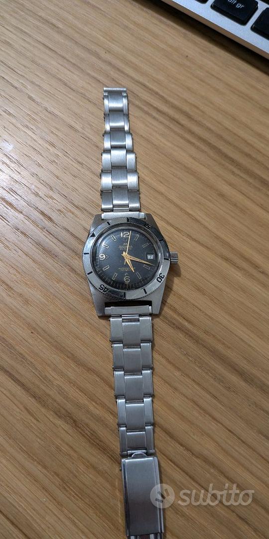 Silvana sub diver orologio uomo vintage automatico - Abbigliamento e ...