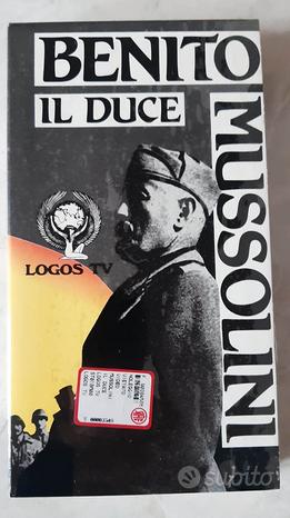 VHS Benito Mussolini - Logos Tv - Musica e Film In vendita a Catanzaro