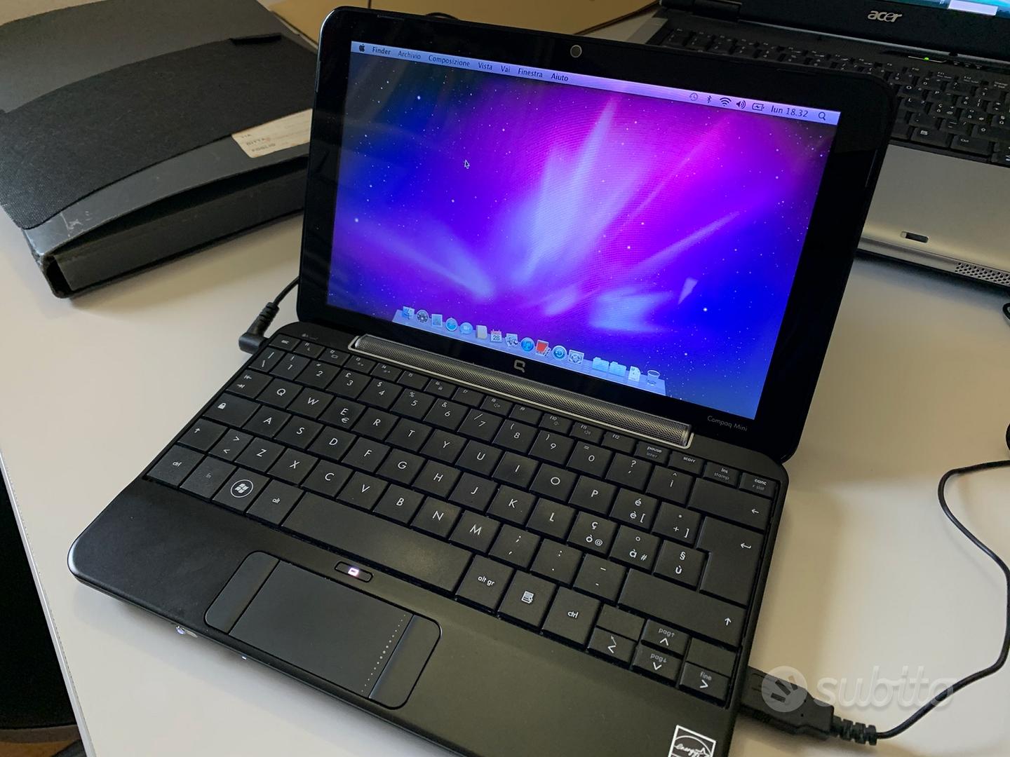 Netbook Hackintosh Compaq Mini 700EL - Informatica In vendita a Udine