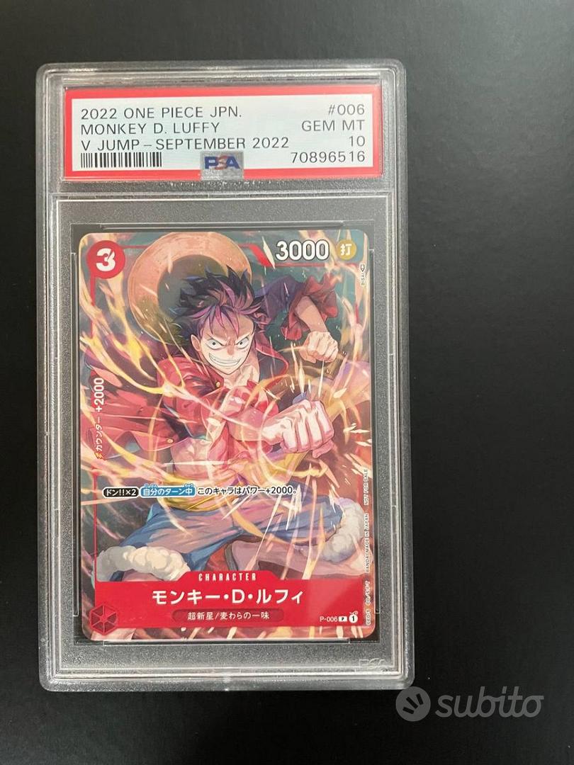 One Piece Card Monkey D. Luffy – V Jump Sept 2022 - Collezionismo In ...