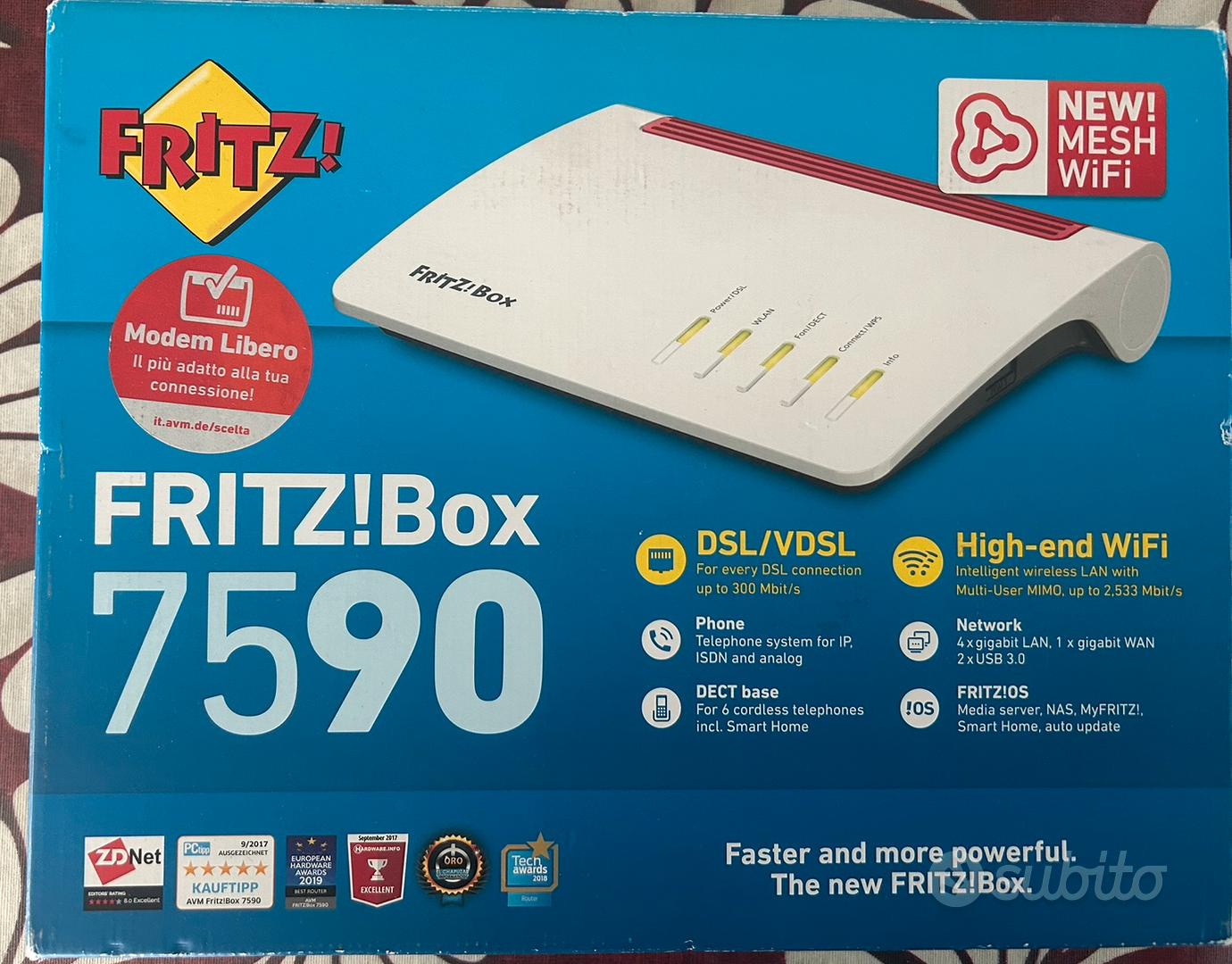 Modem FRITZ!Box 7590 - Informatica In vendita a Cagliari