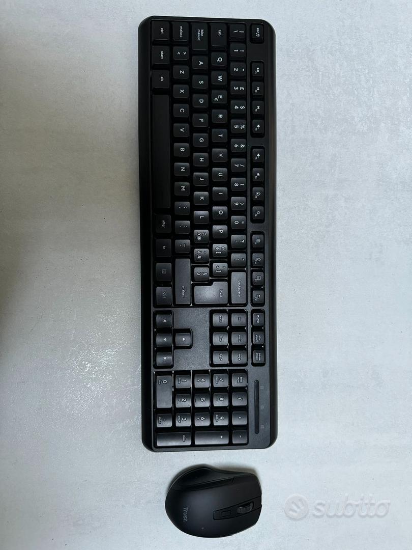 tastiera e mouse wireless trust - Informatica In vendita a Milano