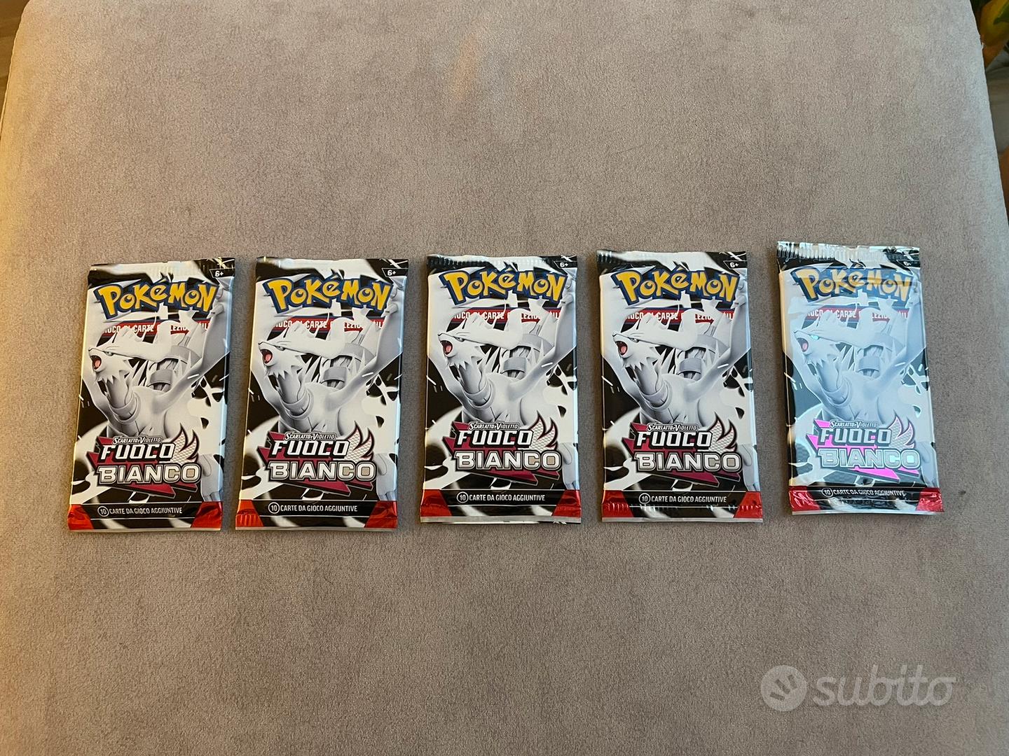 Pacchetti pokemon fuoco bianco x5 reshiram - Collezionismo In vendita a ...