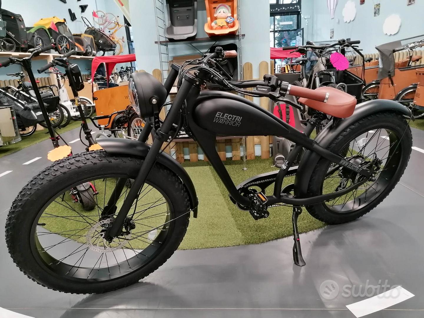 Subito - Manolo Cargo Bike - Bicicletta elettrica chopper Warrior Fat ...