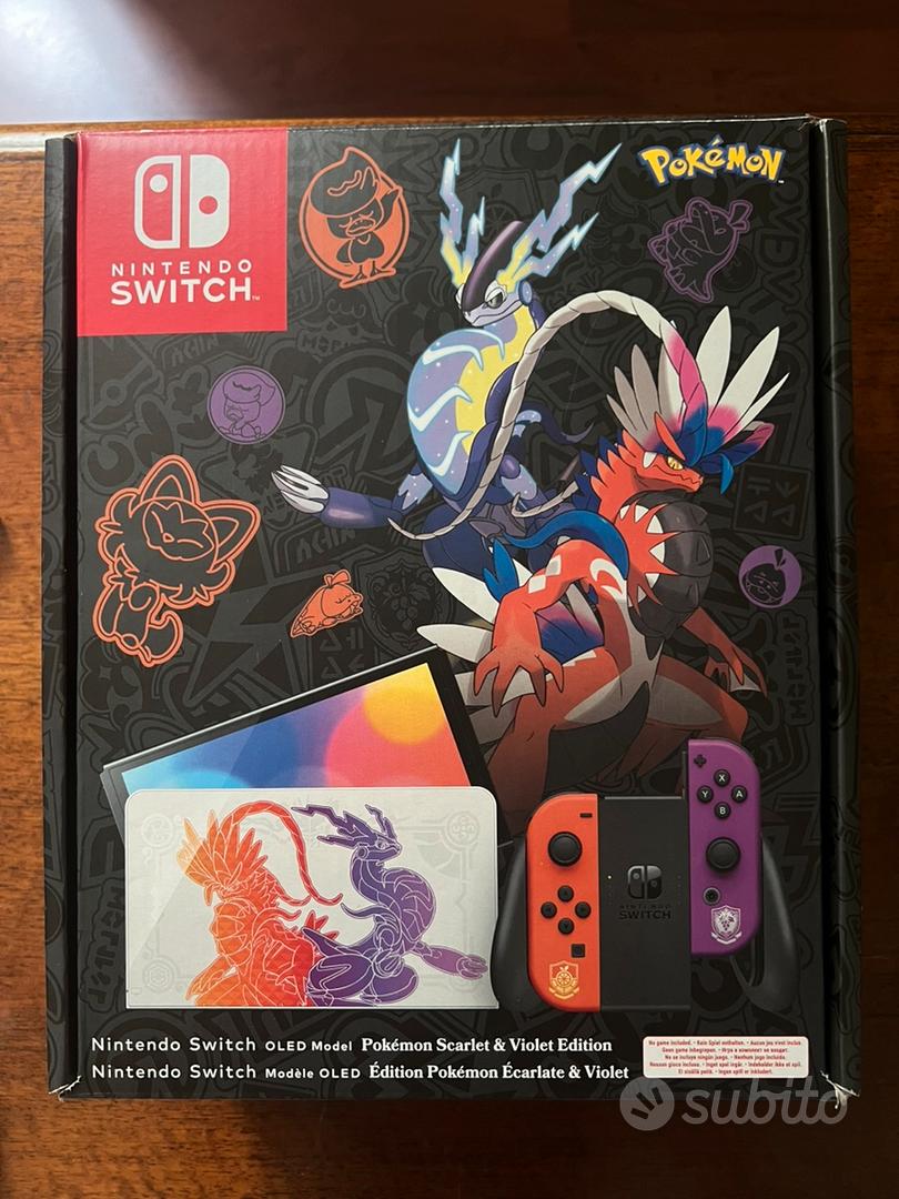 Nintendo Switch OLED - Pokémon Scarlet&Violet - Console e Videogiochi ...