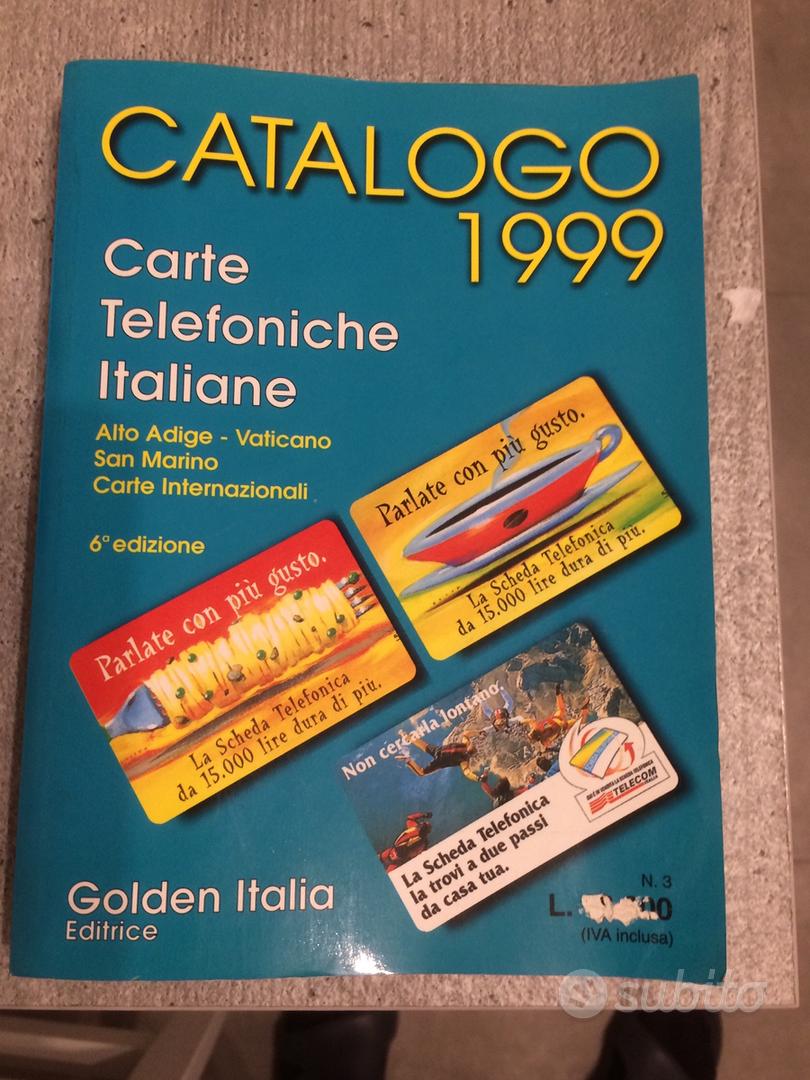 Catalogo schede telefoniche - Collezionismo In vendita a Catanzaro