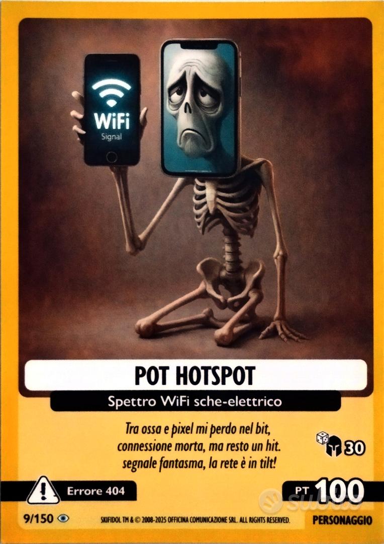 Carta Brainrot Pot Hotspot - Collezionismo In vendita a Udine