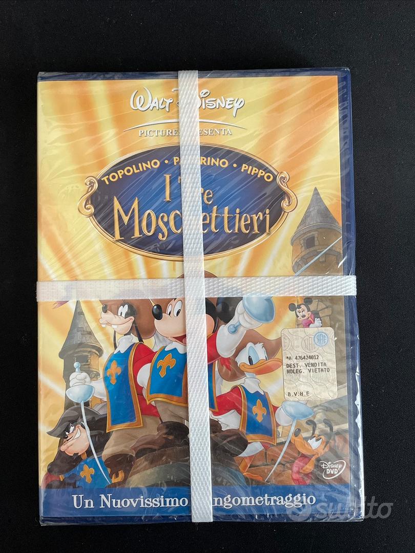 DISNEY TOPOLINO I TRE MOSCHETTIERI NUOVO - Audio/Video In vendita a Prato