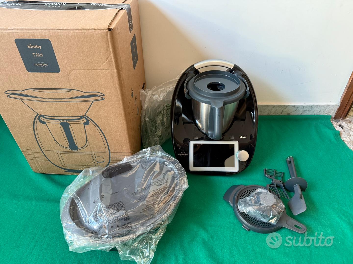 BIMBY TM6 BLCK EDITION COME NUOVO COMPLETO DI TUTT - Elettrodomestici ...