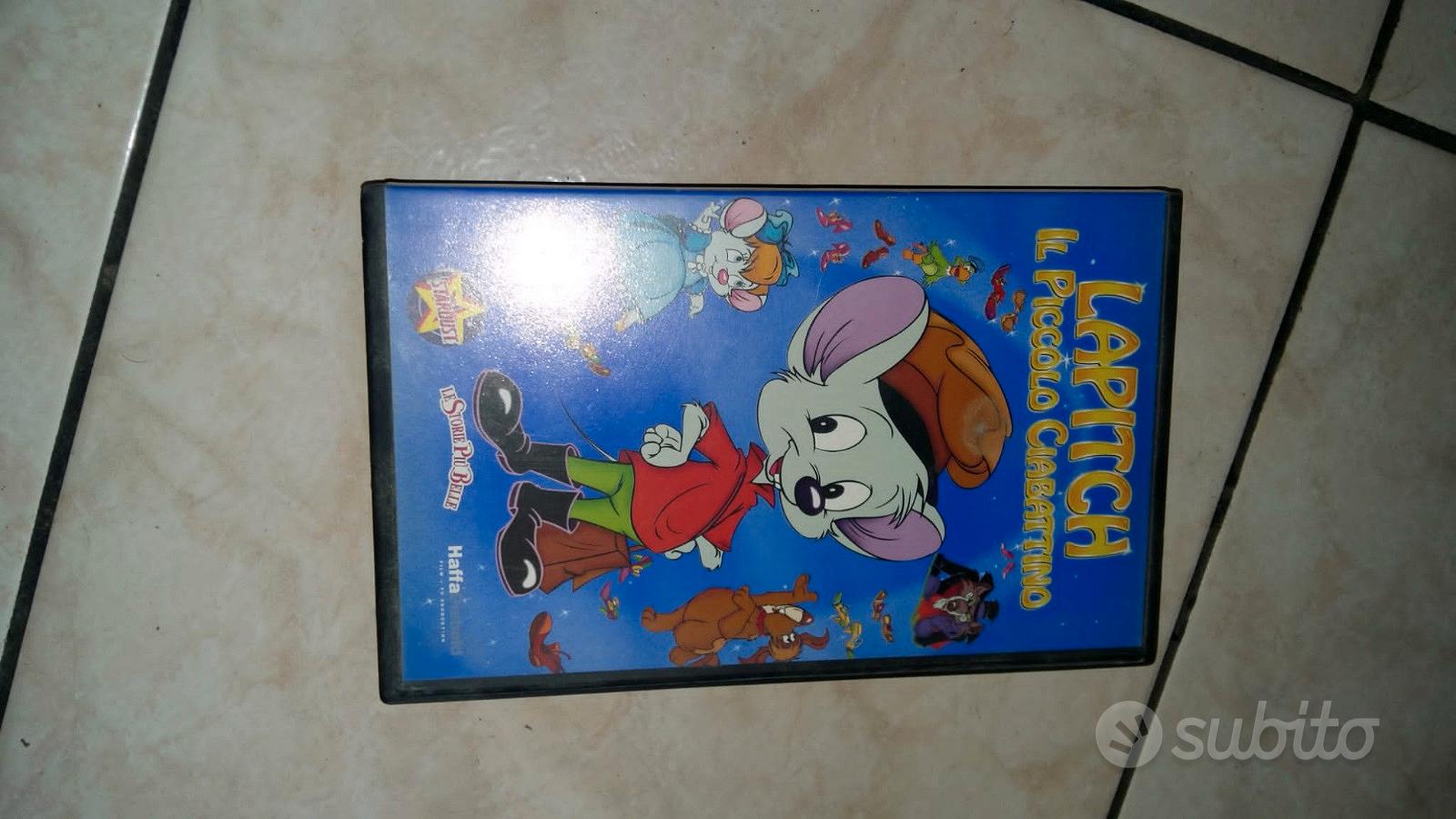 VHS Lapitch il piccolo ciabattino - Collezionismo In vendita a Catania