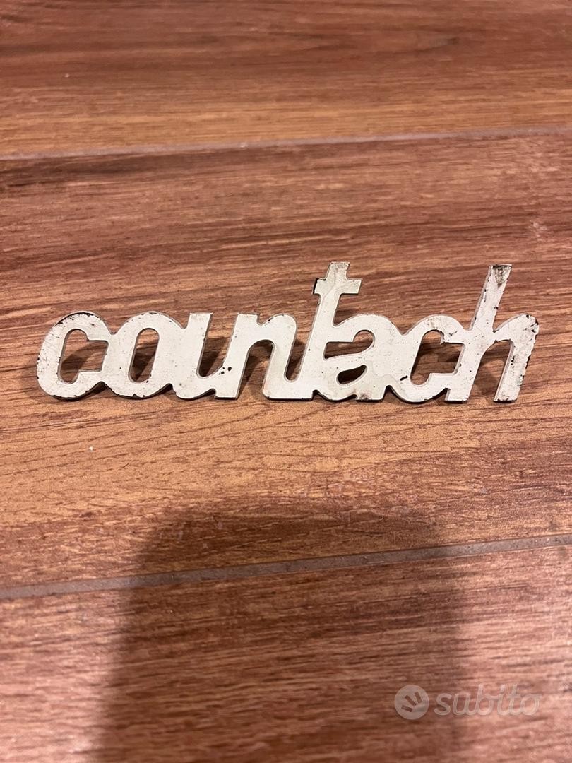 Lamborghini countach badge posteriore - Collezionismo In vendita a Ferrara