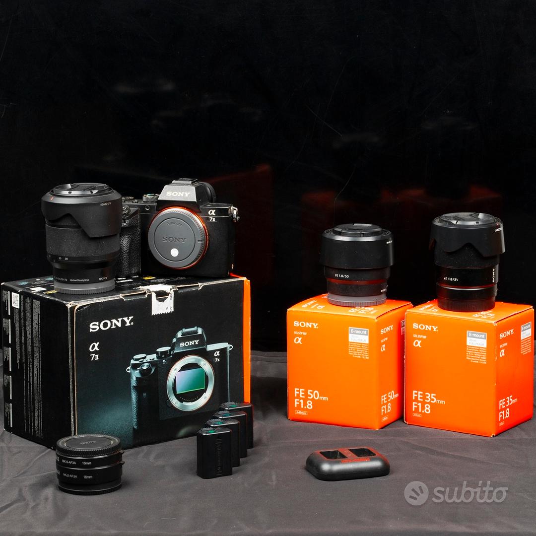 SONY A7M2 + Ottiche e accessori - Fotografia In vendita a Salerno