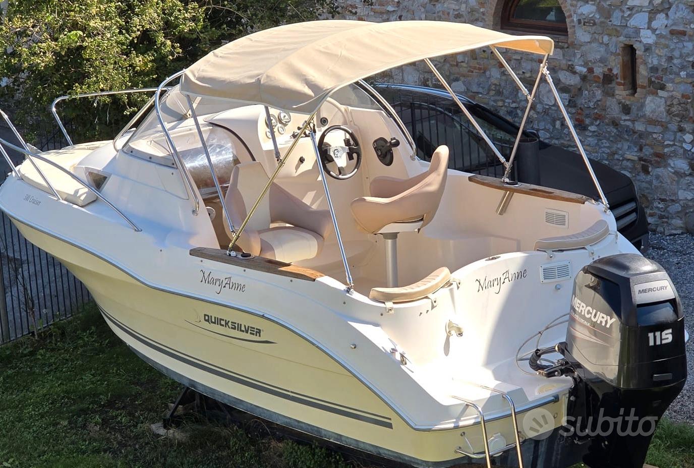 Barca Quicksilver 540 Cruiser cabinato 115 cv - Nautica In vendita a Udine