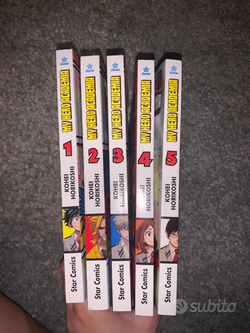 Manga MHA dal 1 al 5 volume - Libri e Riviste In vendita a Milano
