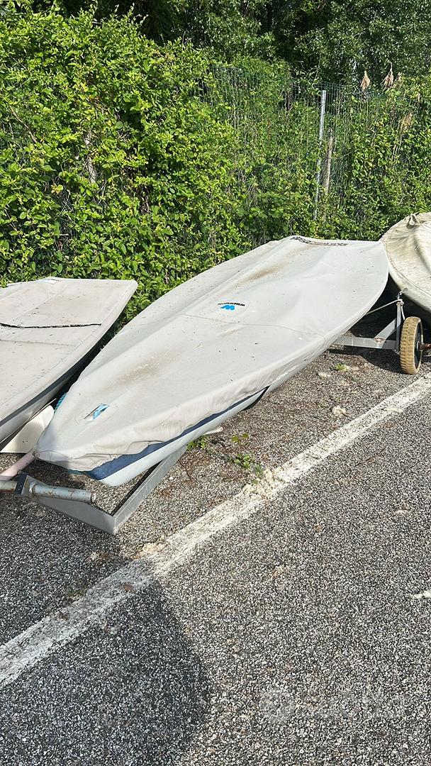 Barca a vela- laser- timone in carbonio - Nautica In vendita a Gorizia