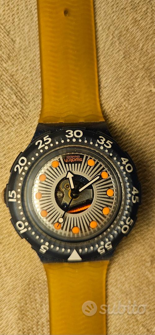 Swatch Scuba - Silver Trace - SDN107 - 1993 - Abbigliamento e Accessori ...