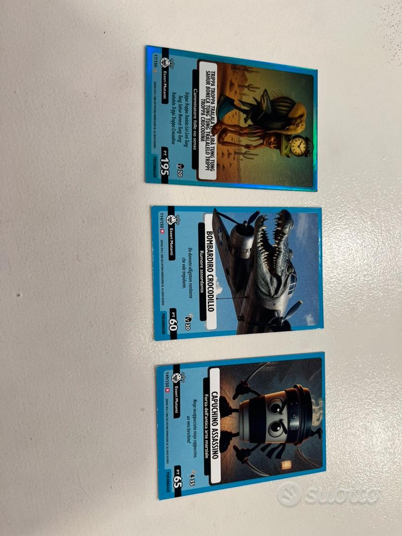 Carte italian brainrot rare - Collezionismo In vendita a Vibo Valentia