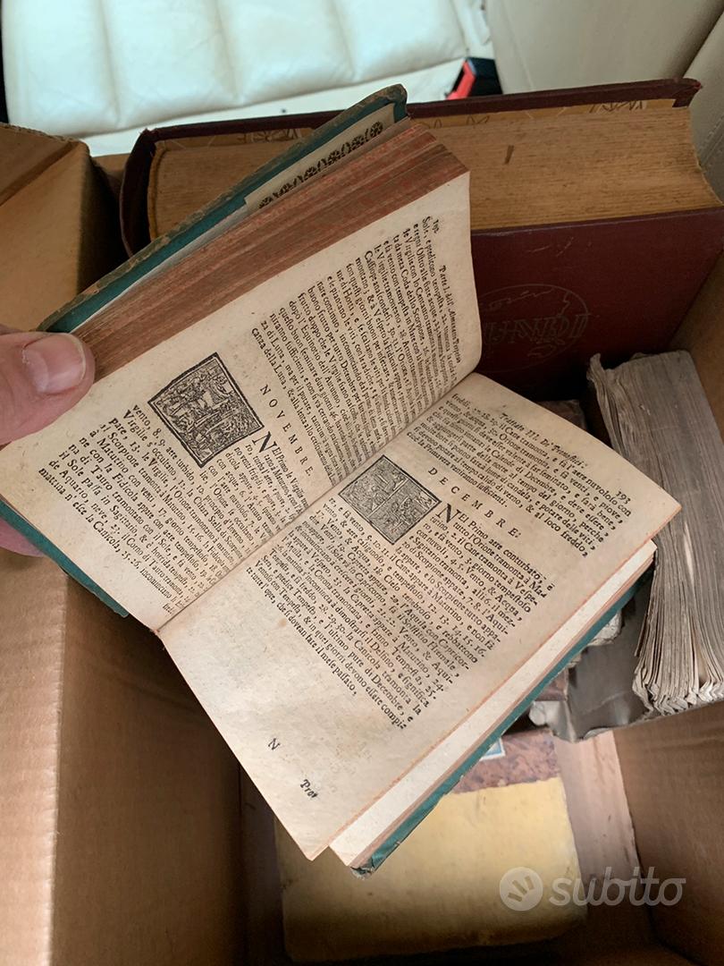 LIBRI VARI VECCHI/ANTICHI - Arredamento e Casalinghi In vendita a Milano