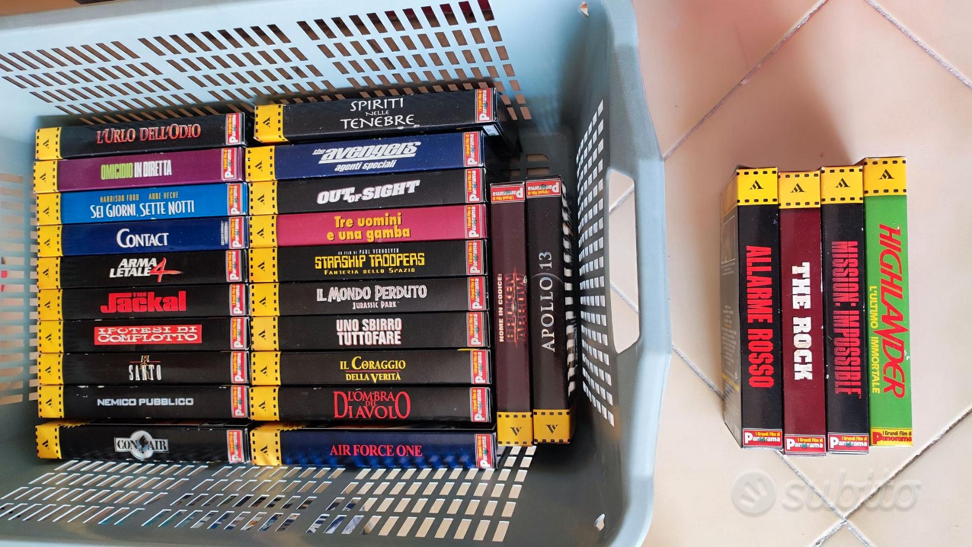 VHS film originali e VHS incellofanate - Audio/Video In vendita a Caserta