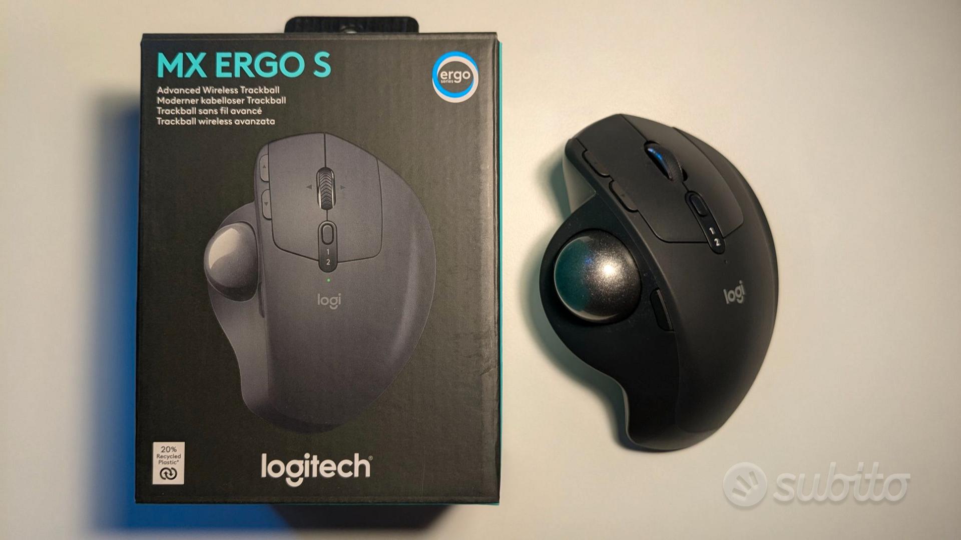 Logitech MX Ergo S Mouse Wireless Trackball - Informatica In vendita a ...