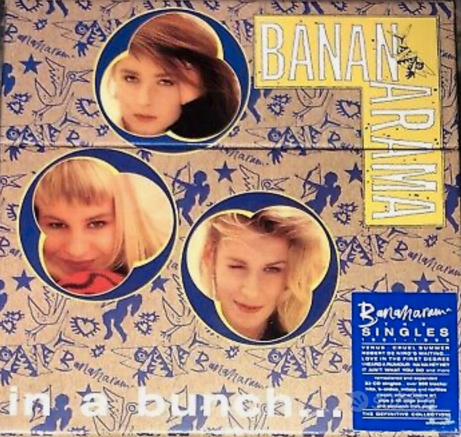 Bananarama In a bunch - 33cd singles box - Collezionismo In vendita a Verona