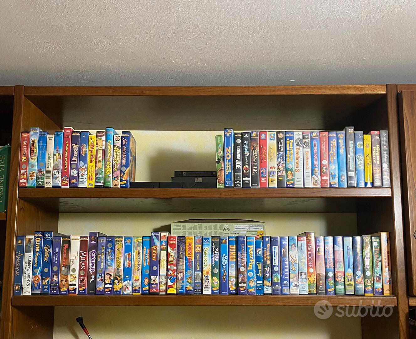 Videocassette (vhs) disney e altro - Audio/Video In vendita a Brescia