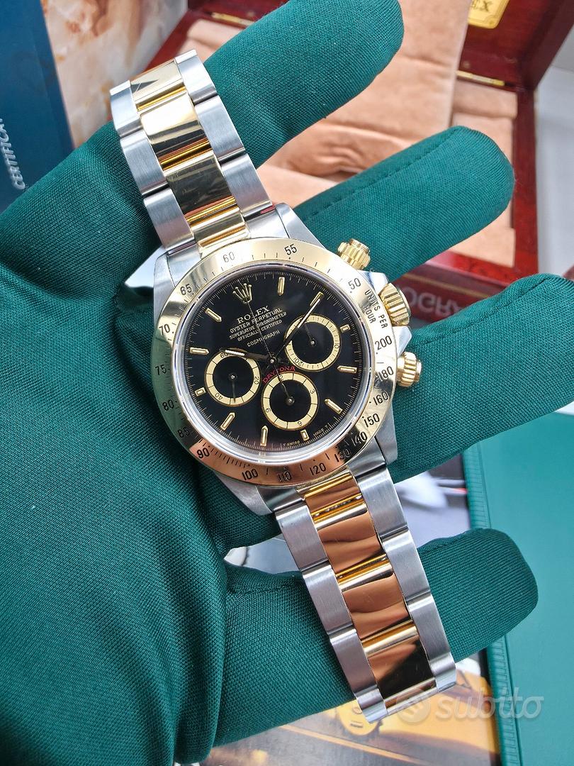 Subito - GP Watches - Rolex Daytona 16523 Floating 1988 Full Italia ...