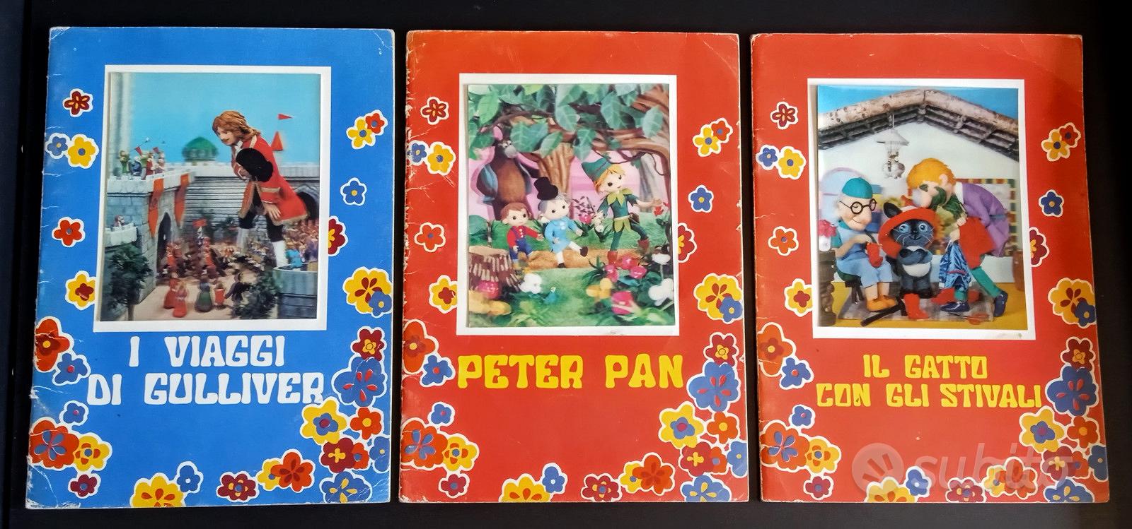 PETER PAN; Il GATTO con gli STIVALI; GULLIVER - Libri e Riviste In ...