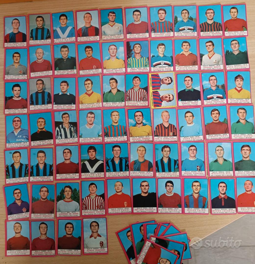 FIGURINE CALCIATORI PANINI 1967-68 -SERIE "VALIDA" - Collezionismo In ...