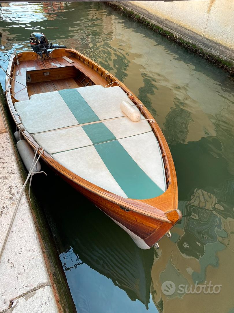 Caicio/ Lancino in legno di mogano - Nautica In vendita a Venezia