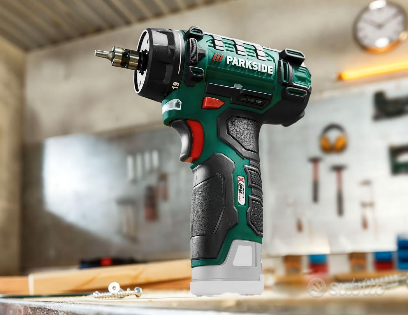 Parkside Trapano avvitatore X12V solo corpo Nuovo - Giardino e Fai da ...
