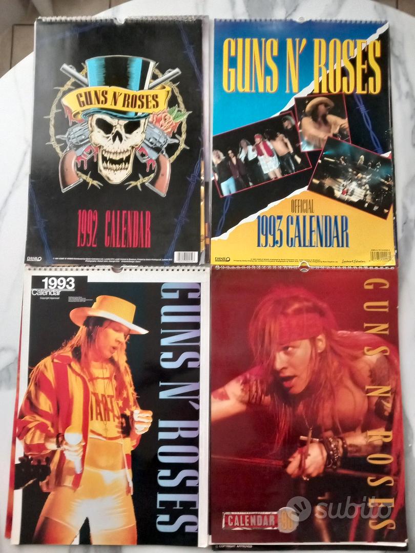 guns n roses calendari vintage - Collezionismo In vendita a Ravenna