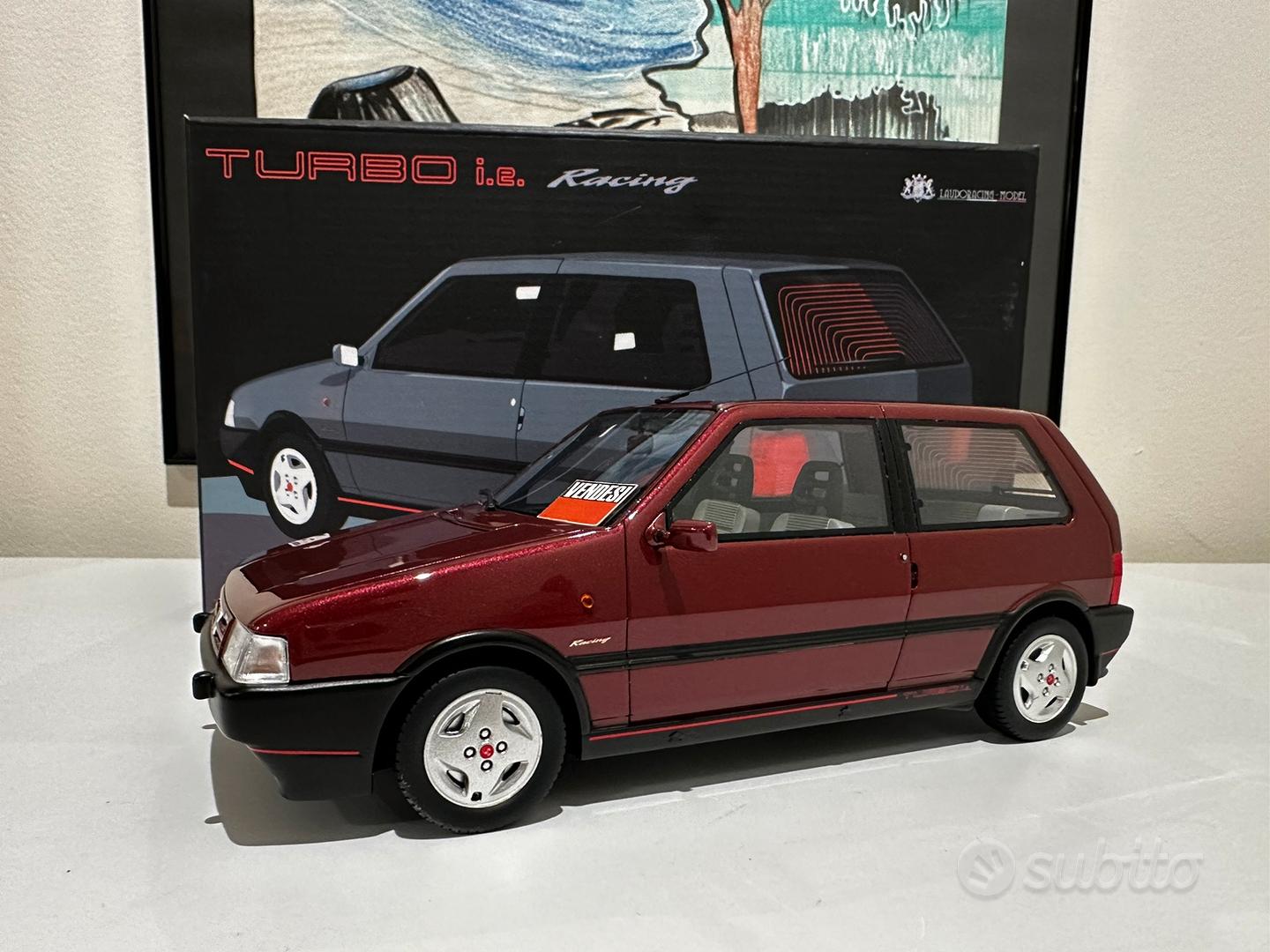 Laudoracing Fiat uno turbo racing scala 1/18 - Collezionismo In vendita ...