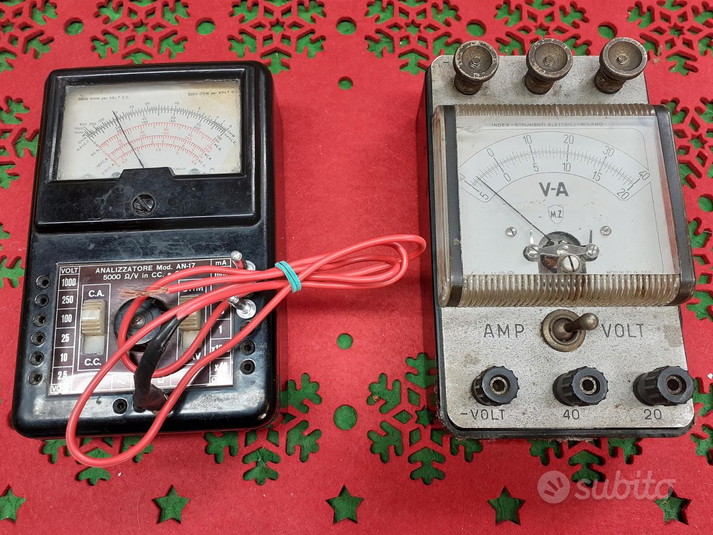 Amperometro-voltometro-multimetro - Collezionismo In vendita a Macerata