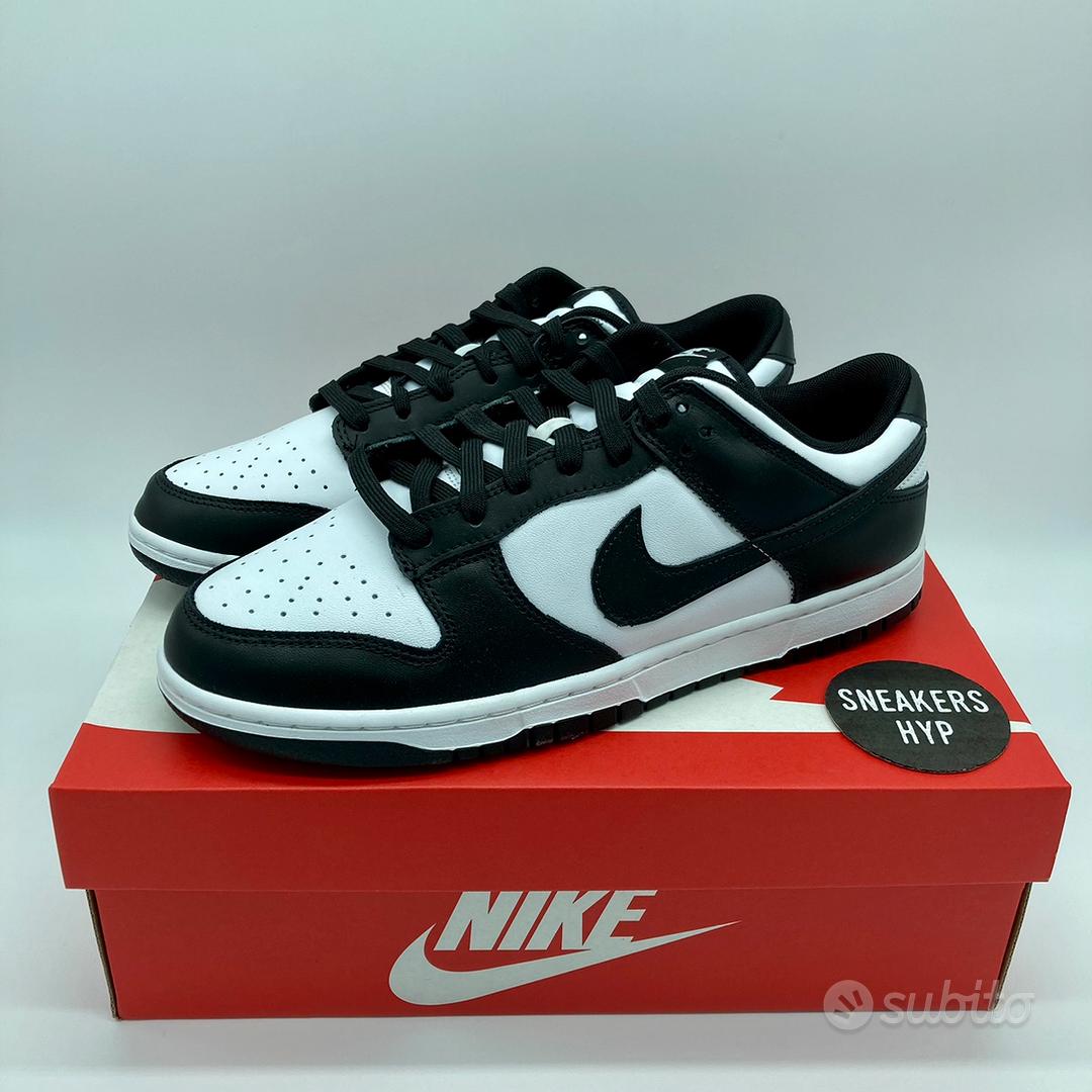 Nike Dunk Low White Black Panda 44 (US 10) - Abbigliamento e Accessori ...