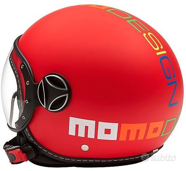 Subito - NEW LUCCA SRL - Casco Momo Design BABY rosso decal multicor ...