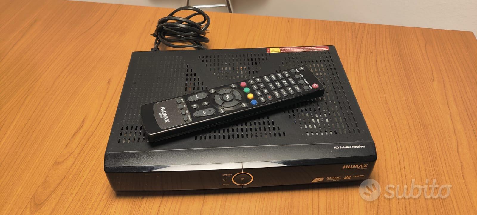 DECODER TIVUSAT HUMAX HD-5400S - Audio/Video In vendita a Genova