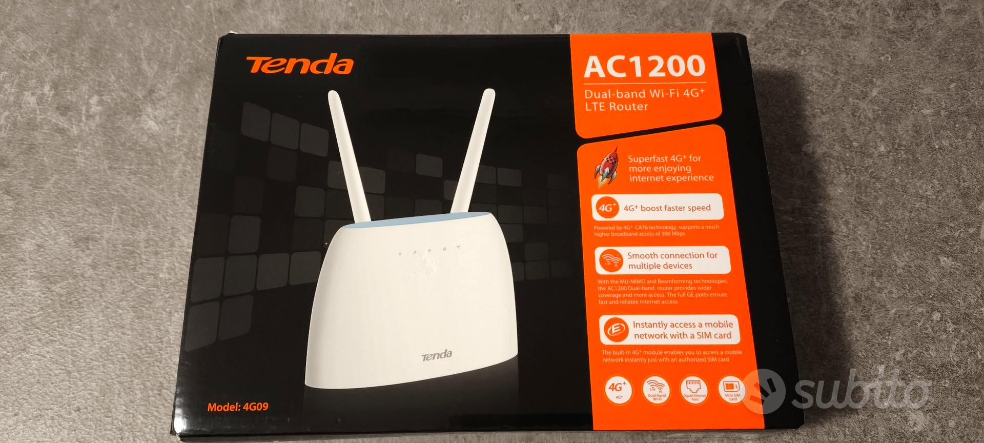 Router Tenda AC1200 Wi-Fi dual-band 4G+ - Informatica In vendita a ...