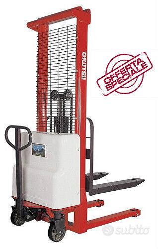 Sollevatore elettrico transpallet 1000 kg 3 metri - Giardino e Fai da ...