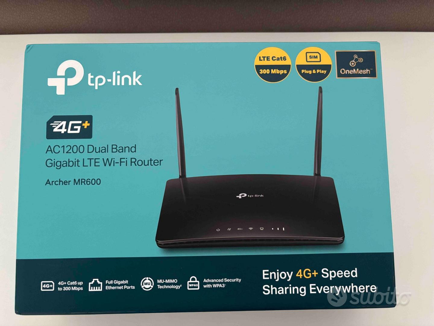 tp-link Archer MR600 Router 4G+ V3 ULTIMA VERSIONE - Informatica In ...