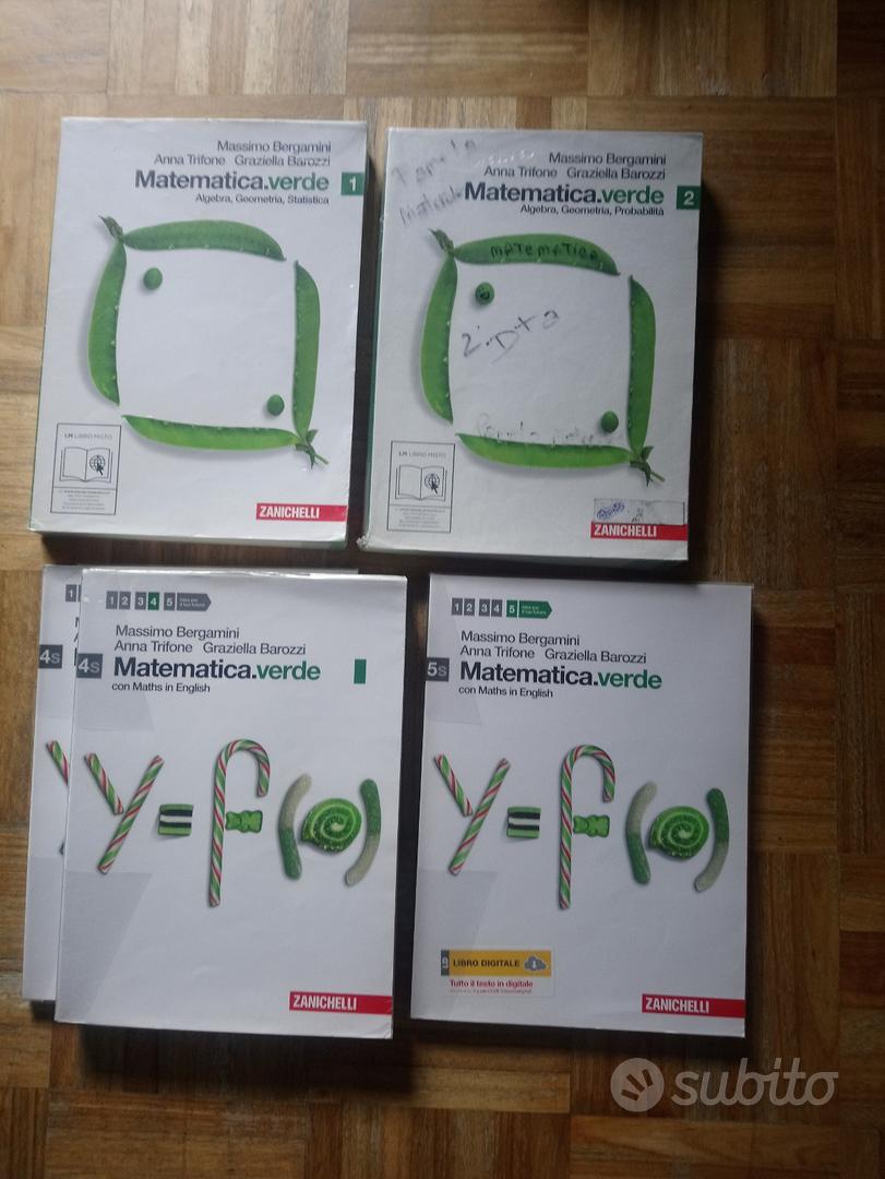 Zanichelli - matematica verde 1 2 4 5 - Libri e Riviste In vendita a Trento